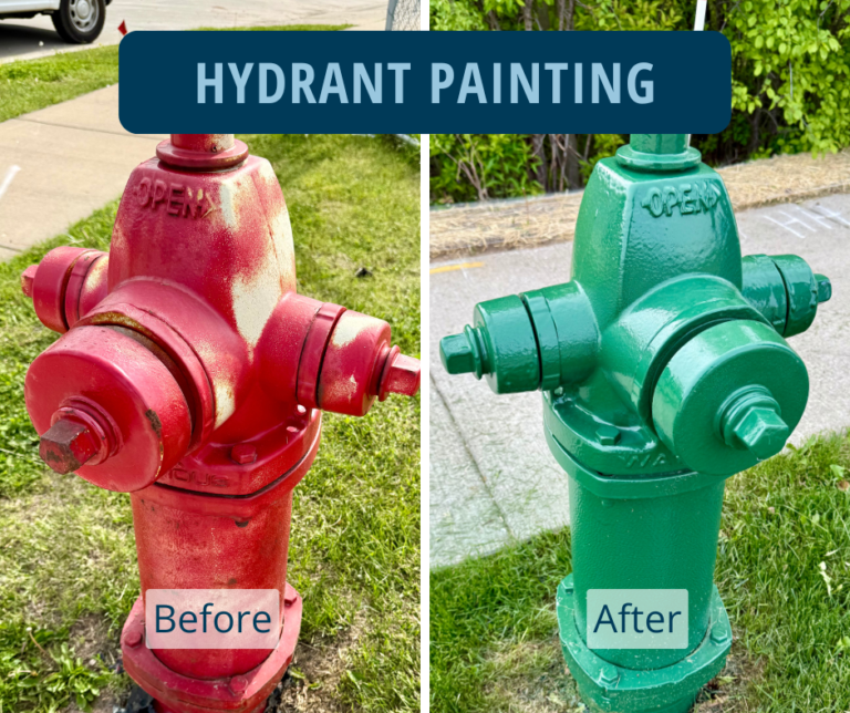 Hydrant Painting - 2025 - Kaukauna Utilities